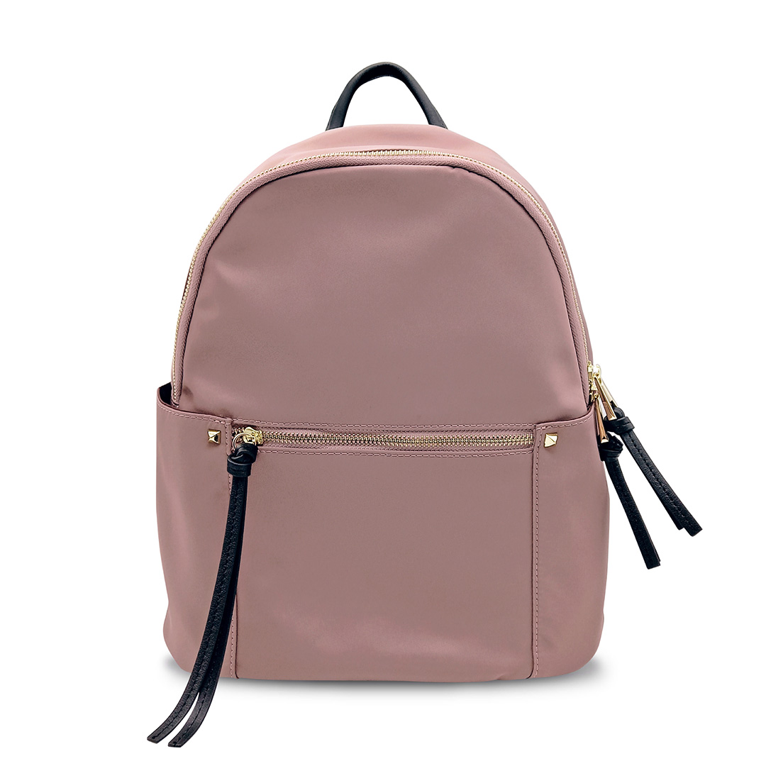 Nylon Backpack - Pink - Extravaganza Limited